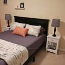 Three Posts™ Markovich Solid Wood Platform Bed In Twin - Gloss White & Reviews | Wayfair